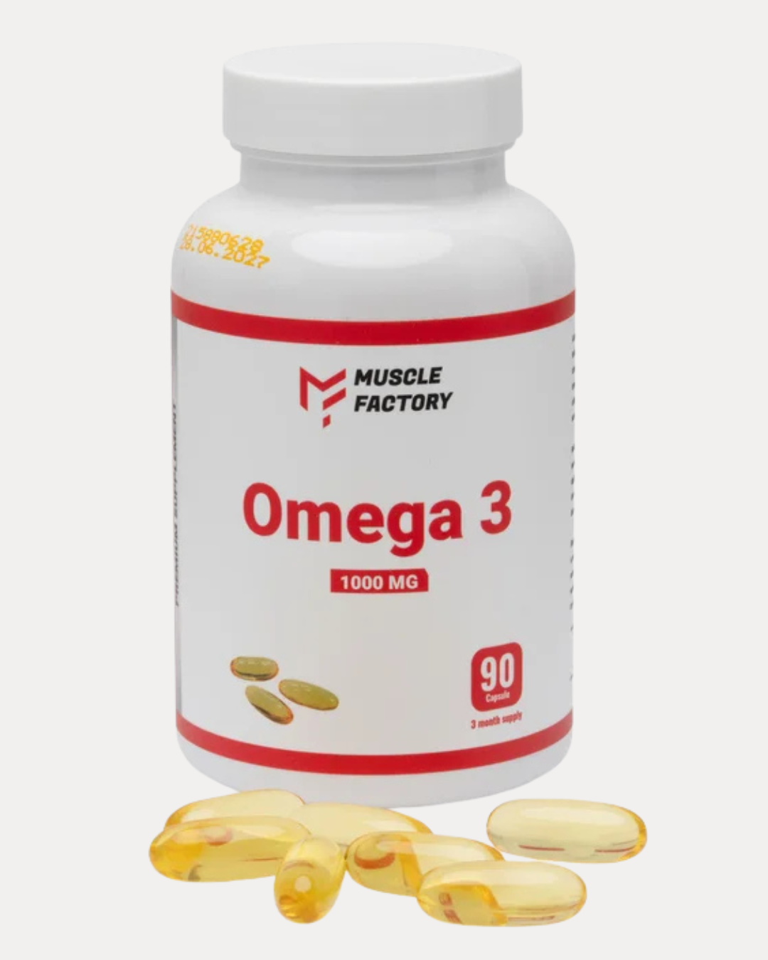 Omega-3 – 90 kapsler – Muscle Factory
